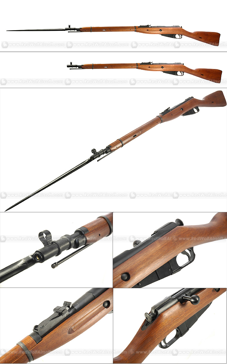 KTW Mosin-Nagant M1891/30 - Buy airsoft Spring Guns online from RedWolf ...