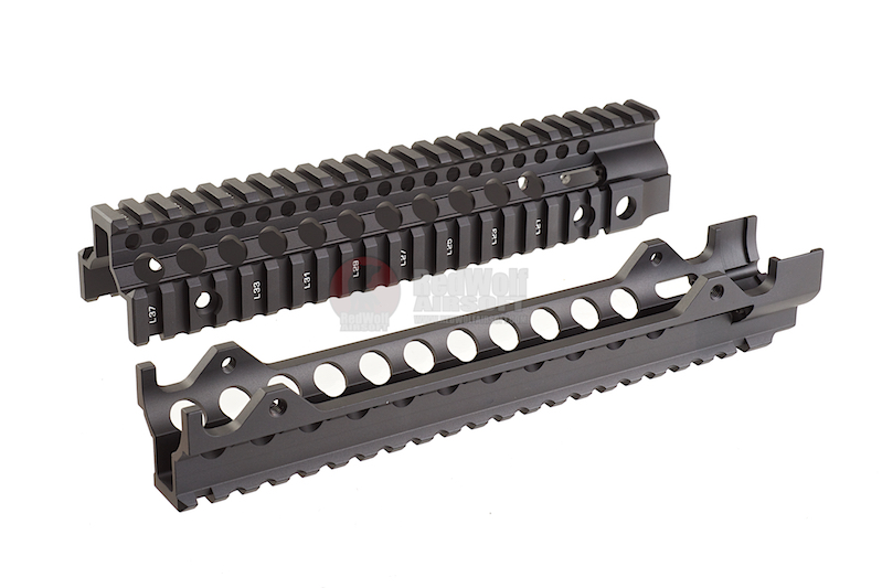 Madbull Daniel Defense Omega X Rail (9 Inch / Black) - Buy airsoft ...