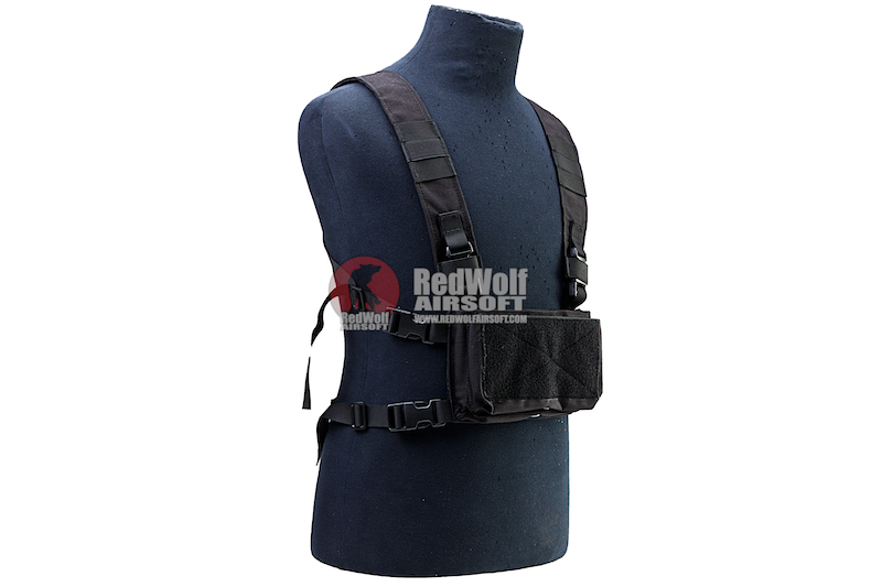 TMC Modular Chest Rig - Set A Black - Buy airsoft Combat Gear online ...