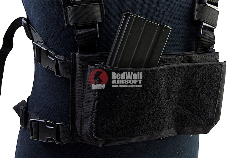 TMC Modular Chest Rig - Set A Black - Buy airsoft Combat Gear online ...